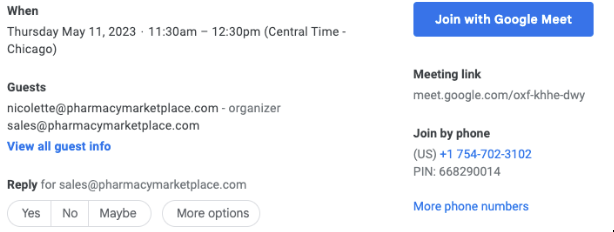 How do I join a Google Meet meeting?