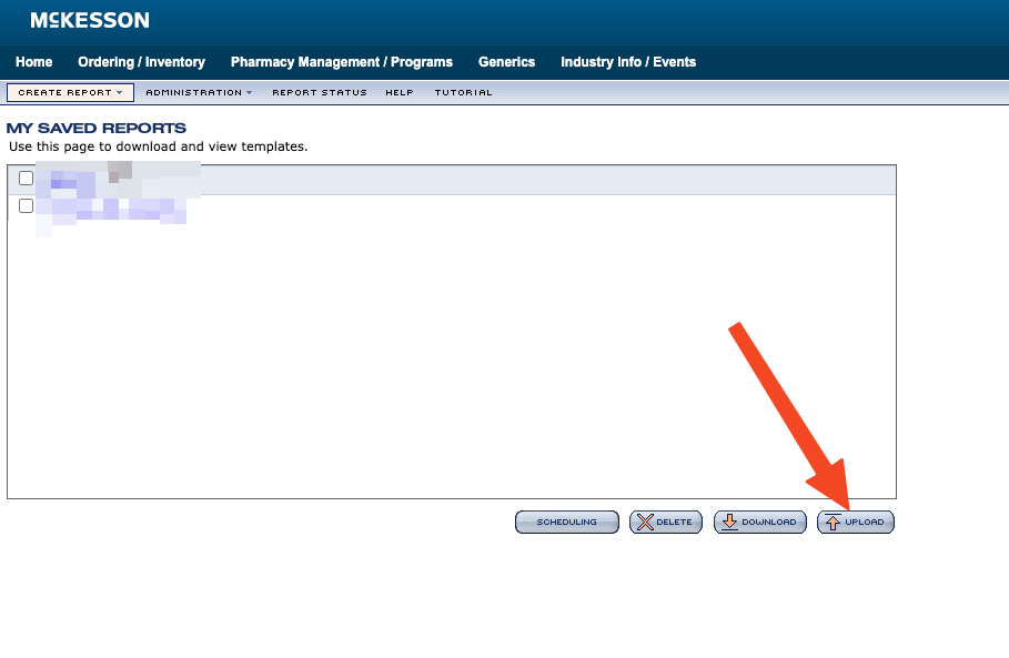 How to export invoice data from McKesson Connect